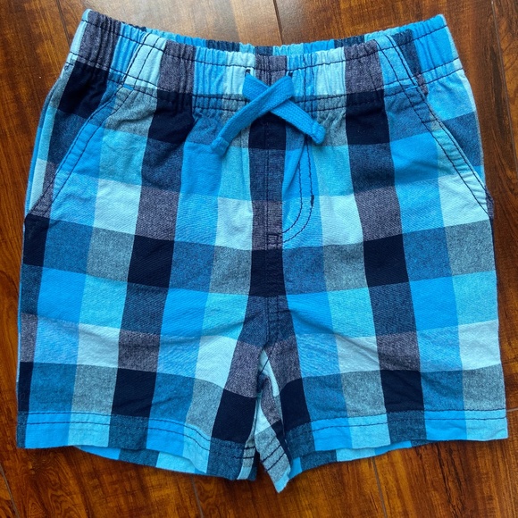 Circo | Bottoms | Circo Blue Plaid Drawstring Classic Shorts 8m | Poshmark